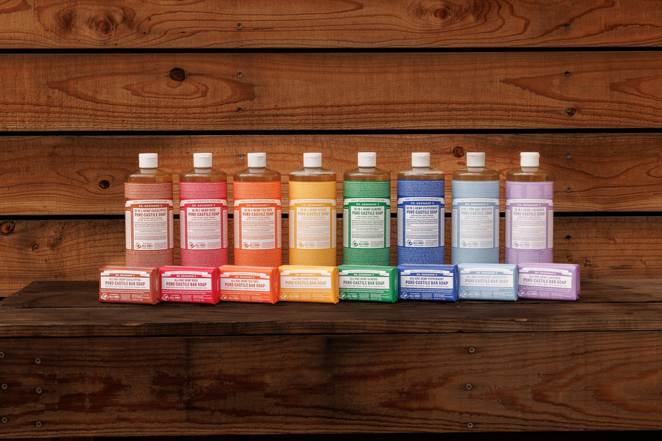 The Difference Between Liquid & Bar Castile Soap | Dr. Bronner's Australia