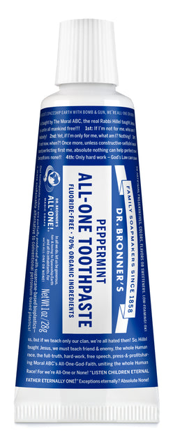 Peppermint All-One Toothpaste | Dr. Bronner's Australia